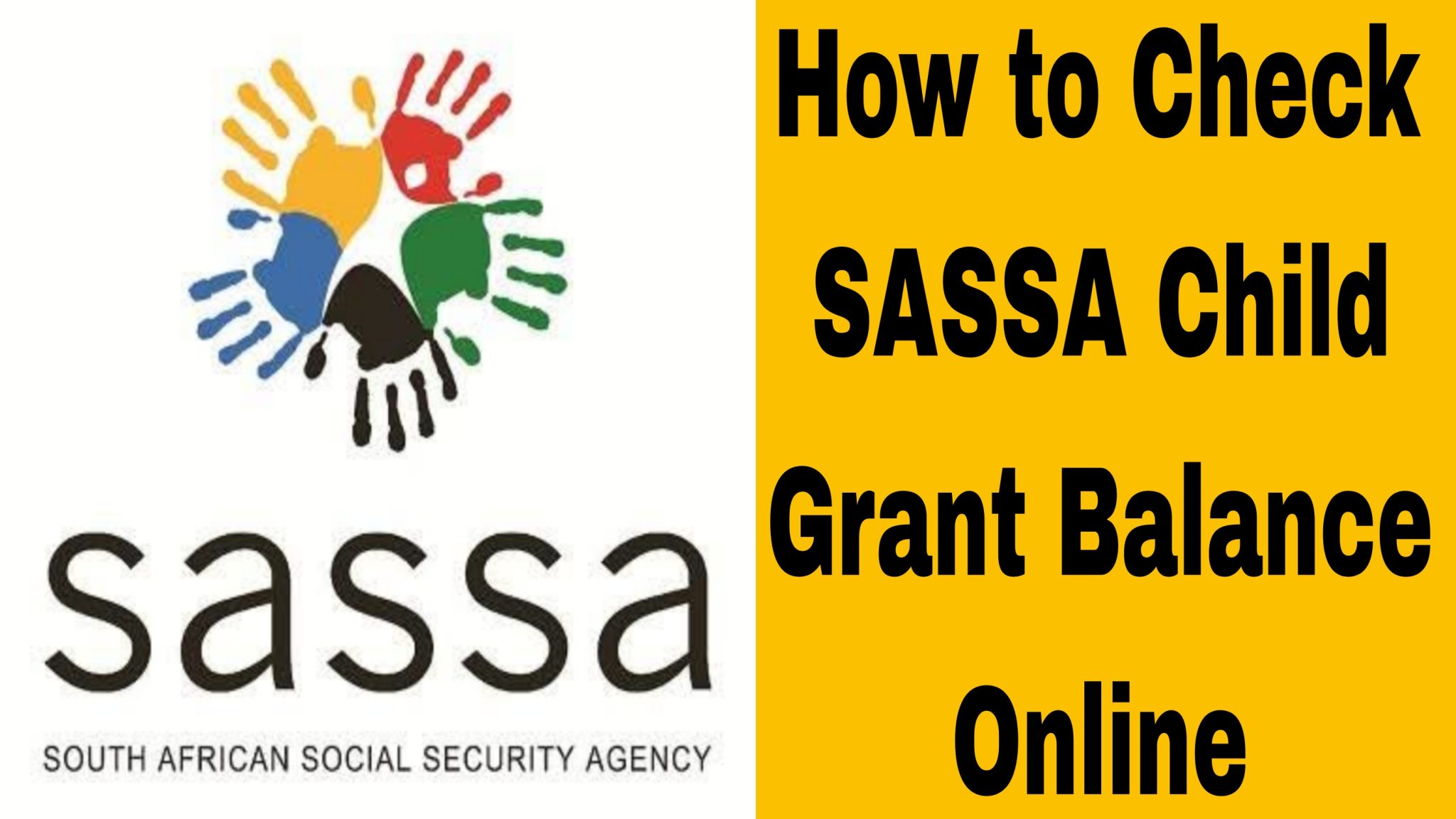 How to Check SASSA Child Grant Balance Online: A Full Guide ...