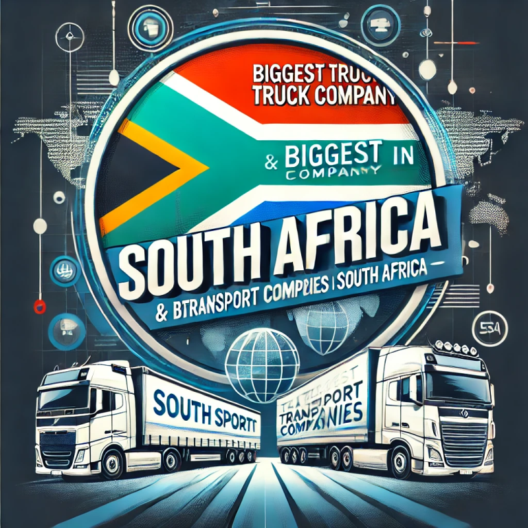 Biggest Truck Company in South Africa: A Detailed Guide | Entrepreneur ...